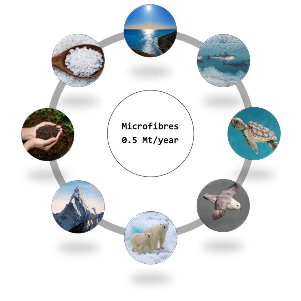 Polyester, recycled polyester and microfibres in fashion - Alpbock